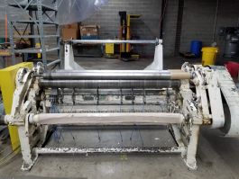 J-3525 CAMERON 62” 28-T DUPLEX SLITTER REWINDER, 45” UNWIND DIAMETER ...