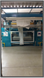 J-4137 LAFER RAISING MACHINE, WORKING WIDTH 2200mm, YEAR 2001