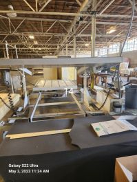 J-4841 EDGE SWEETS HT-140-E MANUAL CONTOUR FOAM CUTTING SAW, YEAR 2009