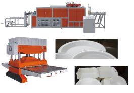 L-5818 POLYSTYRENE FOAM PLATE FORMING MACHINE