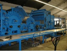 SPINNBAU DOUBLE DOFFER CARD, WORKING WIDTH 2500mm, YEAR 1994