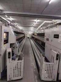 T-8196 MURATEC VORTEX 861 SPINNING MACHINE WITH 80 SPINDLES, YEAR 2011