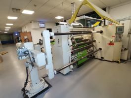 T-8368 EUROMAC SLITTER REWINDER, FILM WIDTH 1600mm