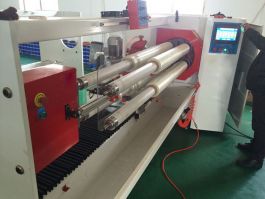T-9178 AUTOMATIC CUTTING MACHINE, 4 SHAFTS, 2 BLADES