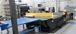 T-9906 EASTMAN EAGLE EC3 CNC FABRIC CUTTING MACHINE, 78” X 16’, YEAR 2012