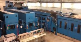 TT-1060 AUTEFA, DILO NEEDLE PUNCH LINE, WORKING WIDTH 6500mm, YEAR 2001
