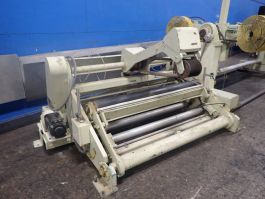 TT-1411 ARROW TURRET UNWIND STAND, 62” X 50” DIAMETER ROLLS