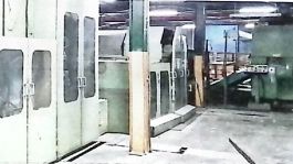 TT-1478 COMPLETE NEEDLE PUNCHING NONWOVEN LINE, YEAR 1988