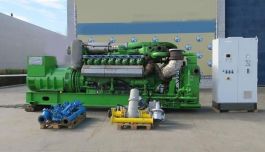 TT-1911 JENBACHER 416 GAS GENERATOR, 53000 WORKING HOURS, YEAR 2010 ...