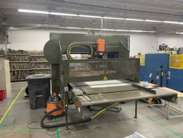 TT-2270 ATOM MODEL S-530-CN-BP BELT FED DIE CUTTER, YEAR 1998