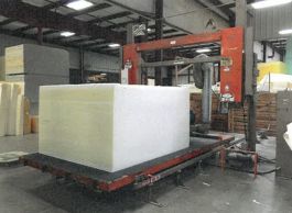 TT-3171 EDGE SWEETS MODEL 50-88 FOAM SAWS, 50” THROAT, WIDTH 88”