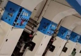 TT-3338 ROTOMEC ROTOGRAVURE PRINTING PRESS, 8 COLORS, WIDTH 1320mm ...