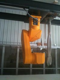 TT-4000 STAUBLI RX160 CNC ROUTER 6-AXIS ROBOTIC TRIMMING CELL, YEAR 2007