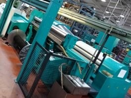 TT-4895 KARL MAYER ROBOMATIC WARPING MACHINE, WIDTH 2200mm, YEAR 2003
