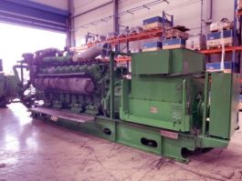 TT-5426 JENBACHER 616 GS C02 GENERATOR SETS, 72503 HOURS, 50Hz, YEAR 1999